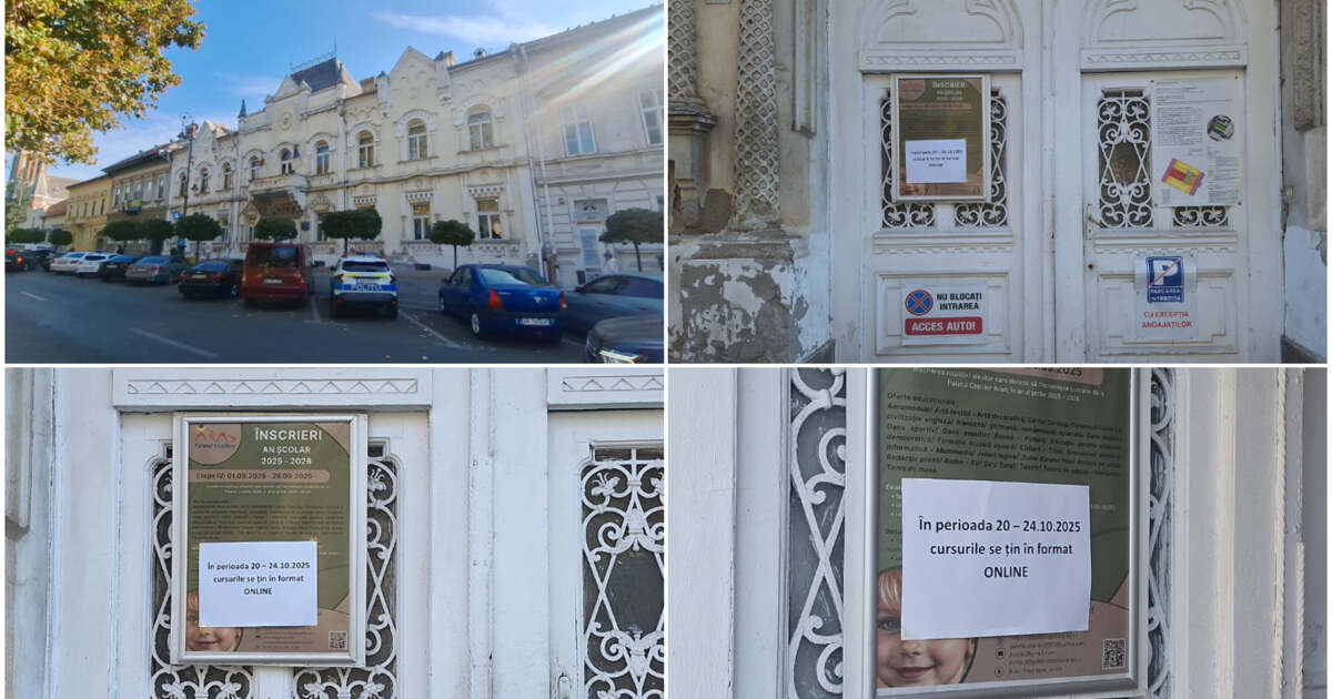 Cursurile de la Palatul Copiilor, mutate online până se obțin avizele ...