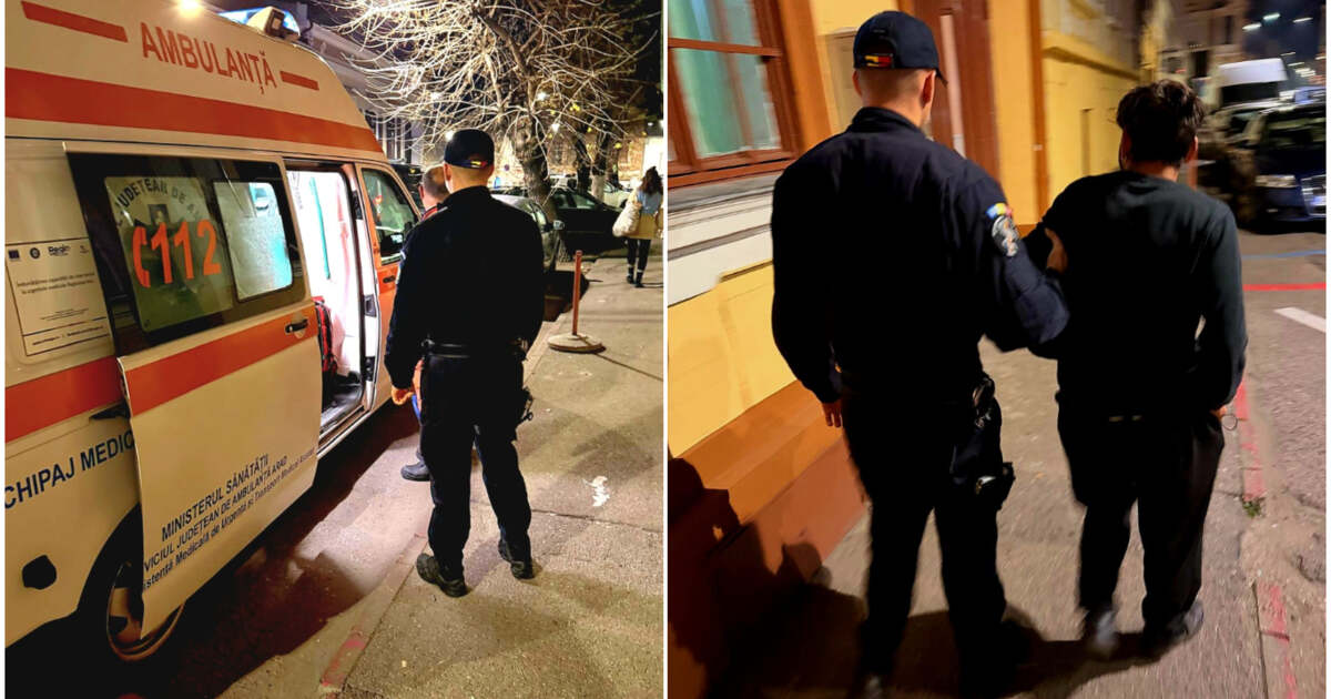 Bărbat dus la psihiatrie, după ce a agresat o femeie și un copil, în ...