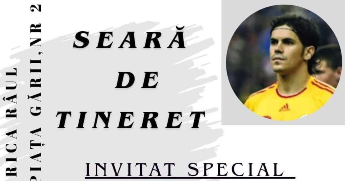 Seară de tineret cu fotbalistul George Florescu la Biserica Râul ...