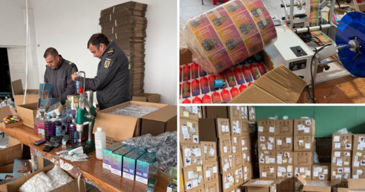 Fabrica secretă de vape-uri, descoperită de ANAF: suspiciuni de ...
