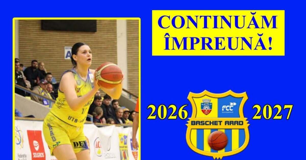 Anamaria Ciotir rămâne pentru al 8-lea sezon la Arad - ARADON