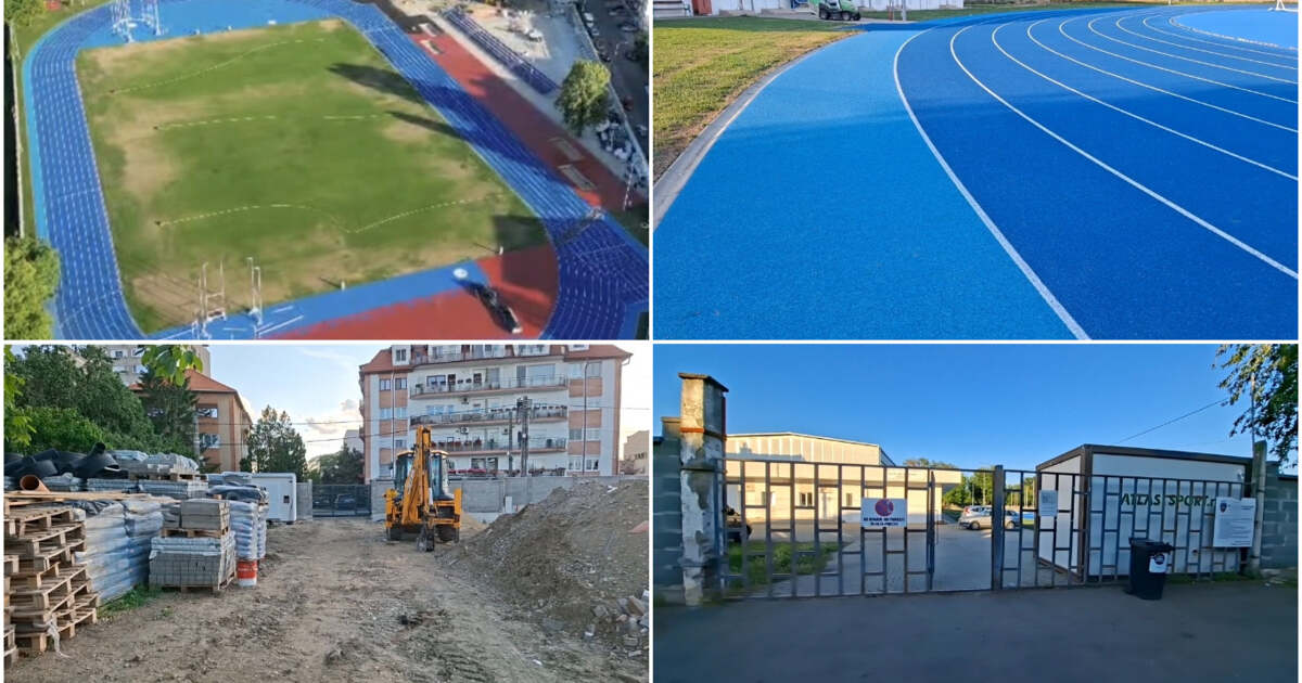 Pista de atletism de pe „Gloria”, (re)deschisă pentru public - ARADON