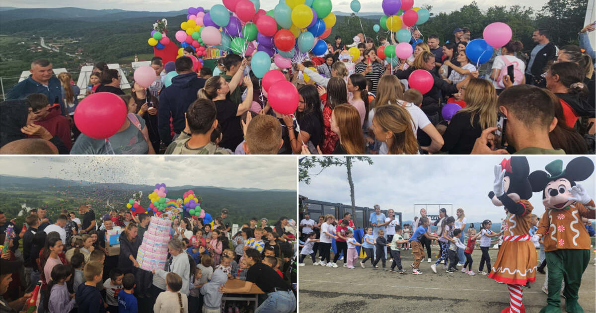 Copiii, sărbătoriți pe Dealul Viei, la Bârzava - ARADON