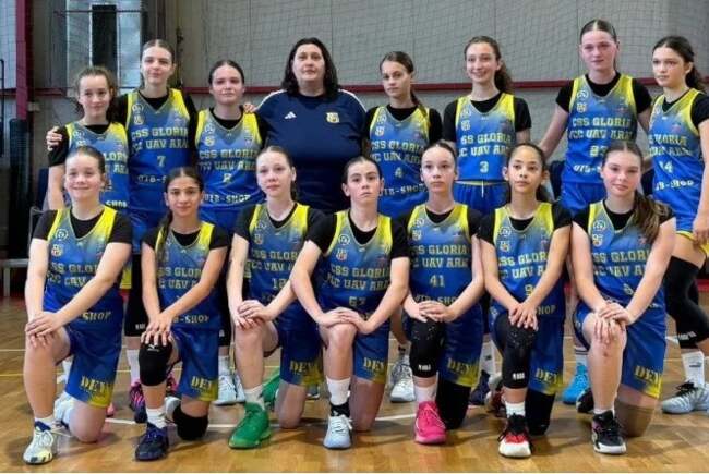 CSŞ Gloria Arad, locul 8 la turneul final U13 - ARADON