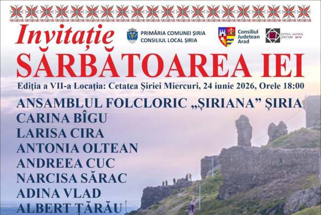 Sărbătoarea iei, la Cetatea Şiria - ARADON